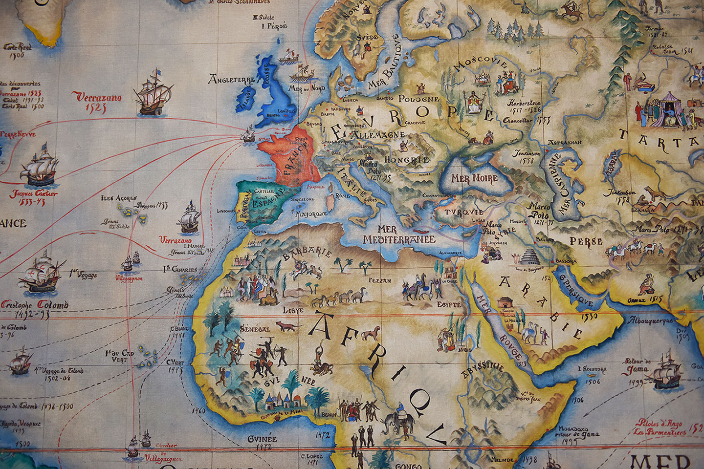 L’Empire colonial français en 1931 | Monument du Palais de la Porte ...