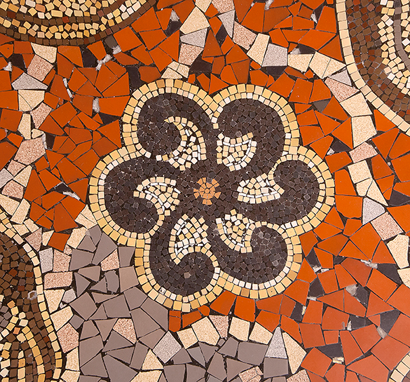 Les mosaïques | Monument du Palais de la Porte dorée